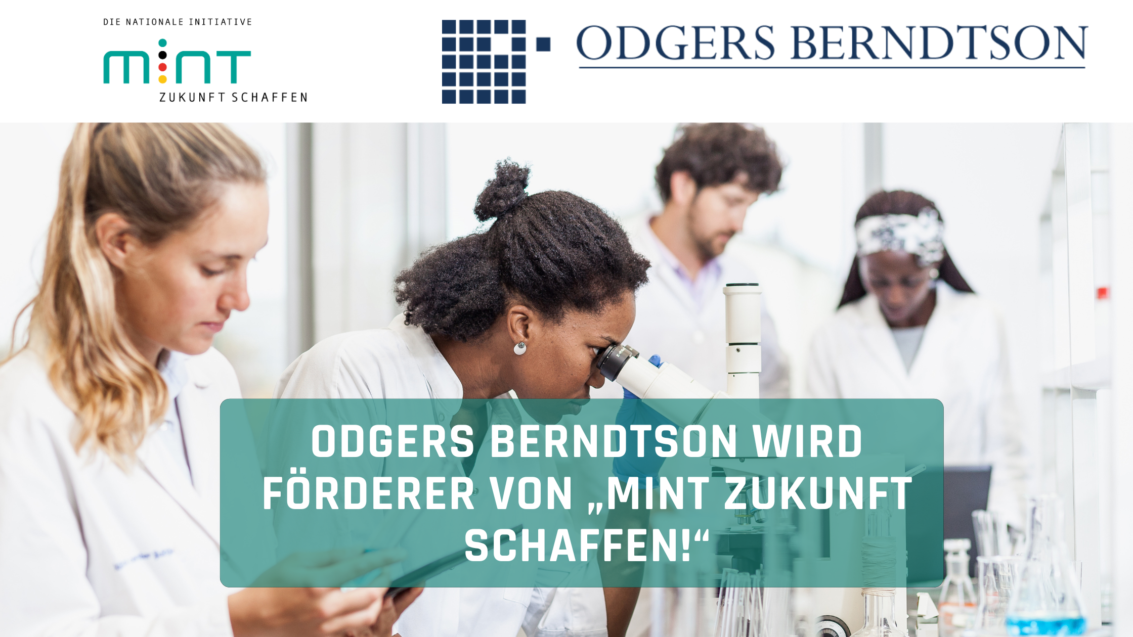 Einsatz für Fortschritt: Odgers Berndtson wird Förderer von „MINT ...